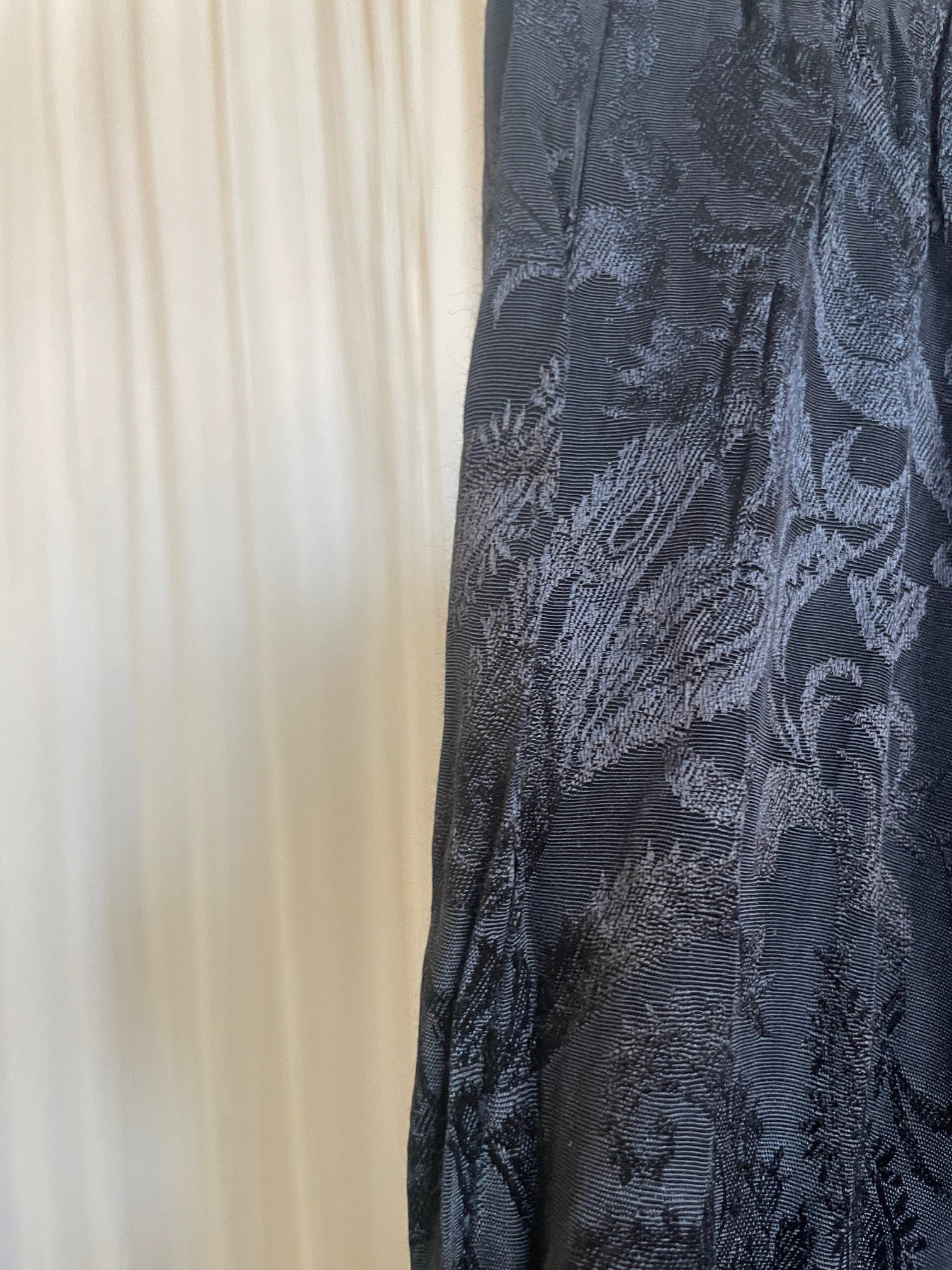 Black Gothic Paisley Skirt – Portobello Vintage Market